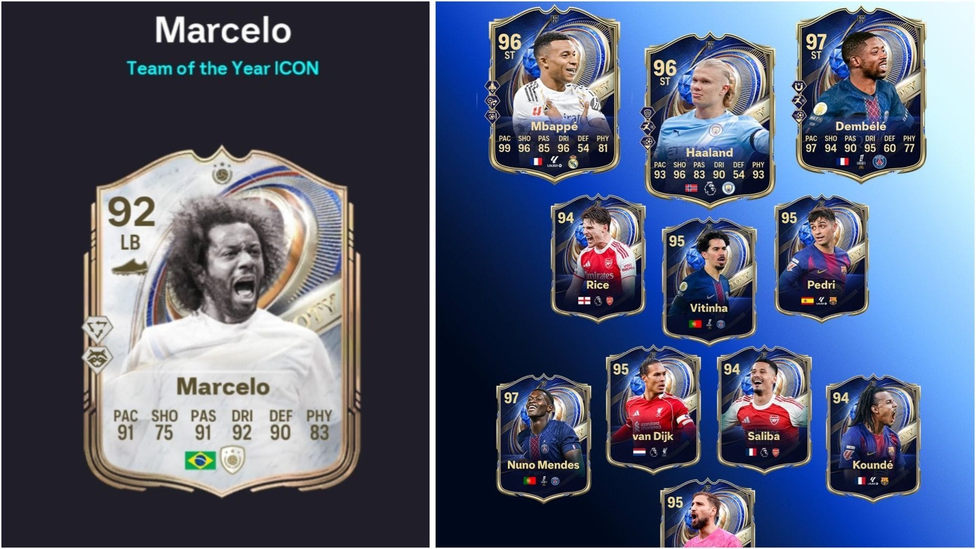 EA FC 26 Marcelo TOTY Icon SBC: All tasks and cheapest solutions
