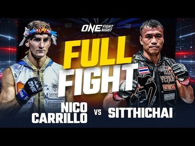 ONE Championship: “It took a lot of courage” - Nico Carrillo says he ...