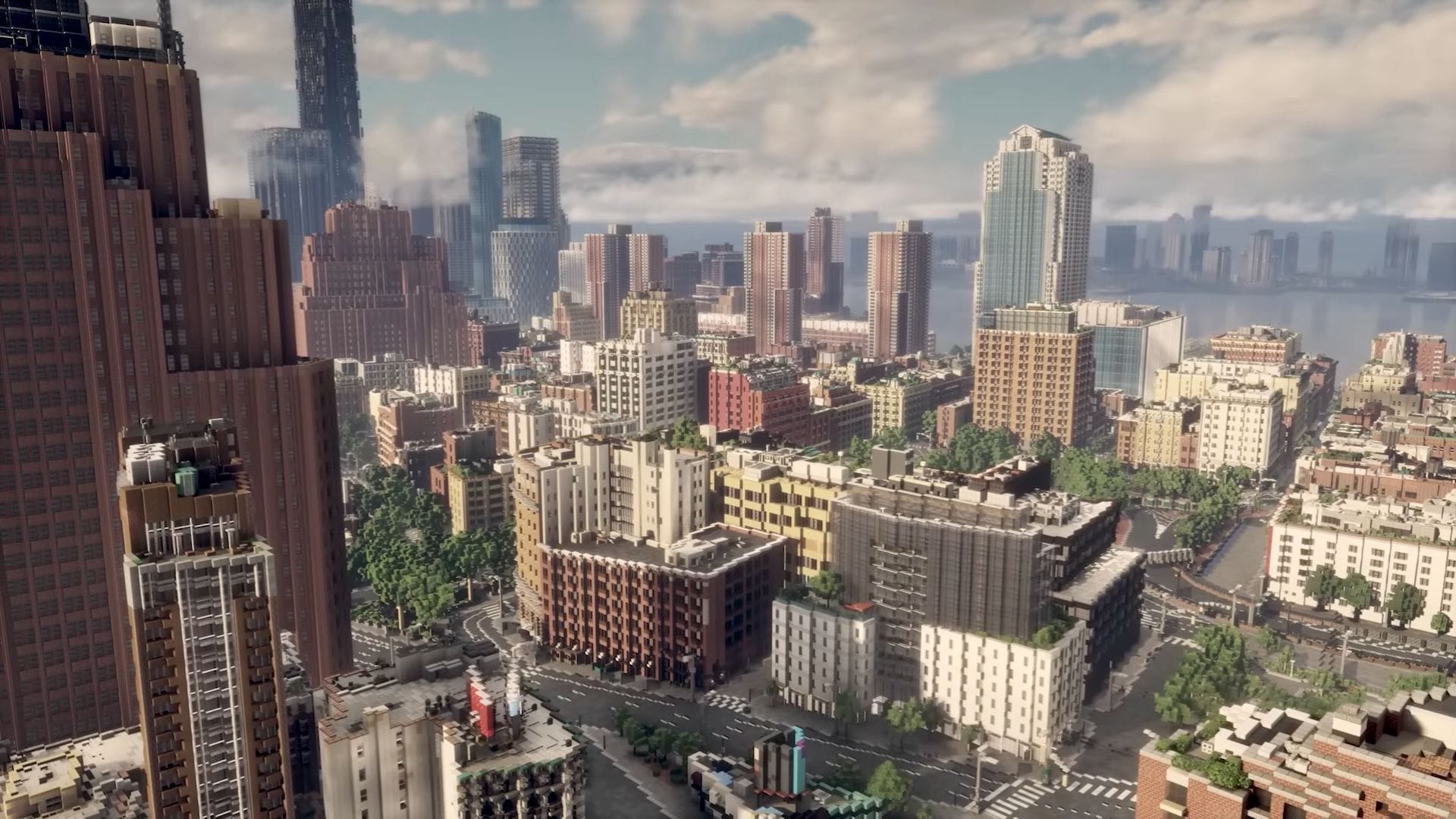 A group of talented Minecraft builders have recreated entire New York city
