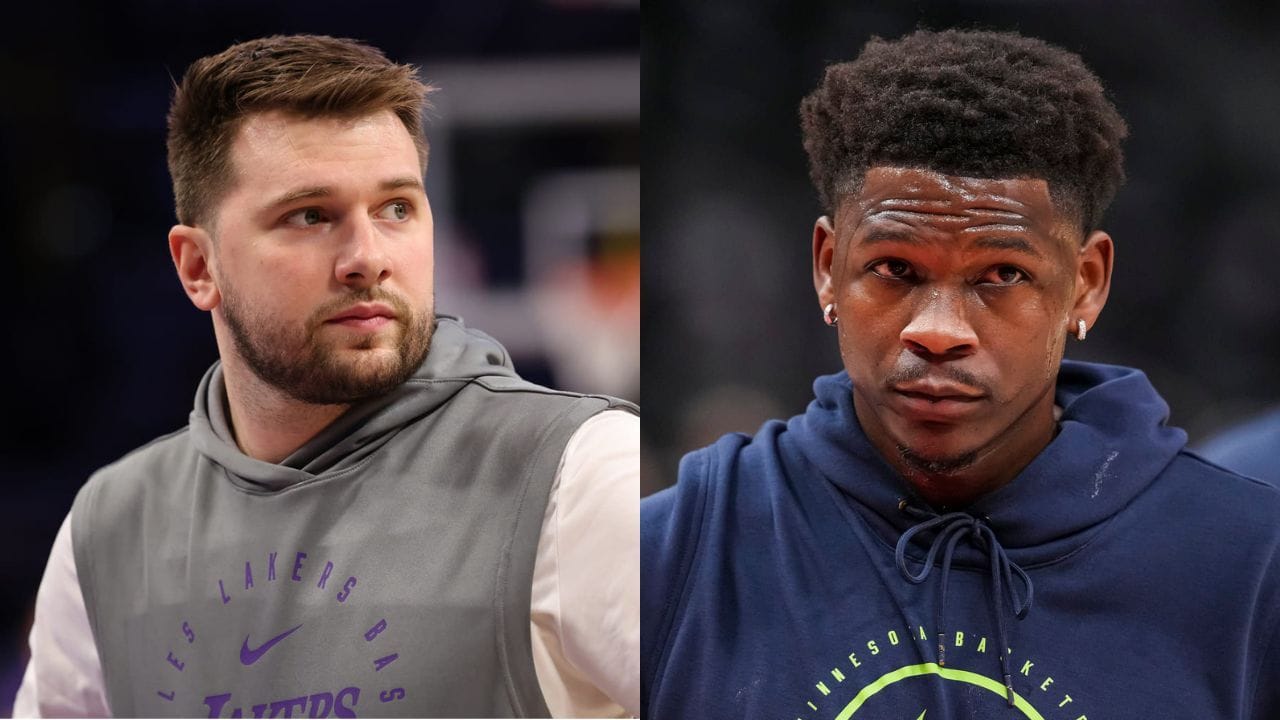NBA fans debate Luka Doncic for Anthony Edwards trade swap after Wolves ...