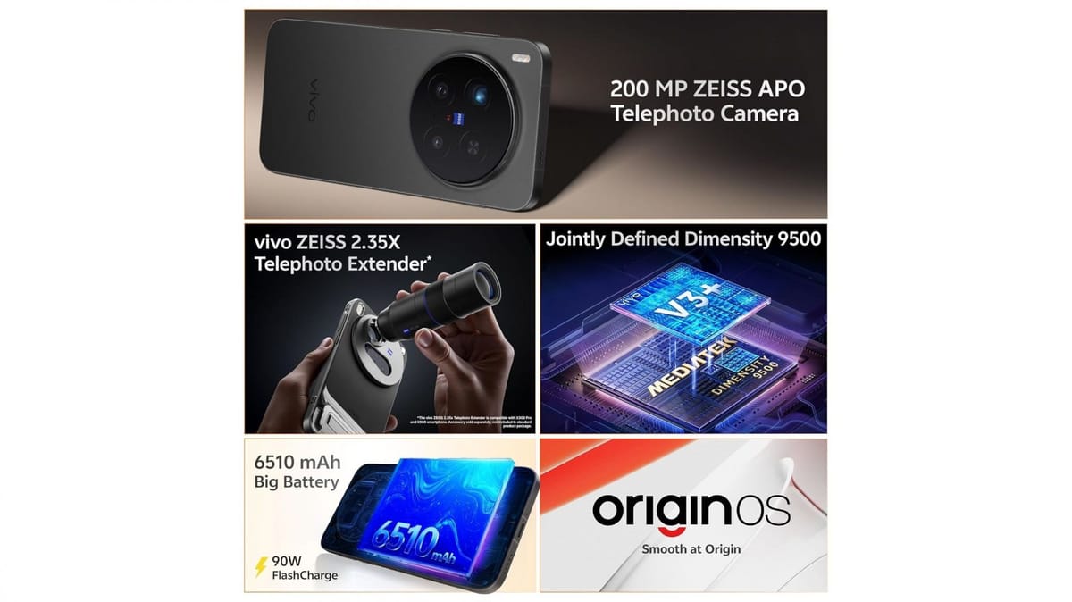 Vivo X300 Pro vs iPhone 17 Pro Max: Which is the ultimate phone for the ...