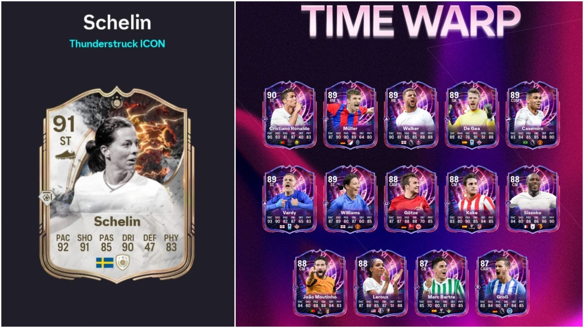 EA FC 26 Lotta Schelin Thunderstruck Icon SBC: All tasks and cheapest ...