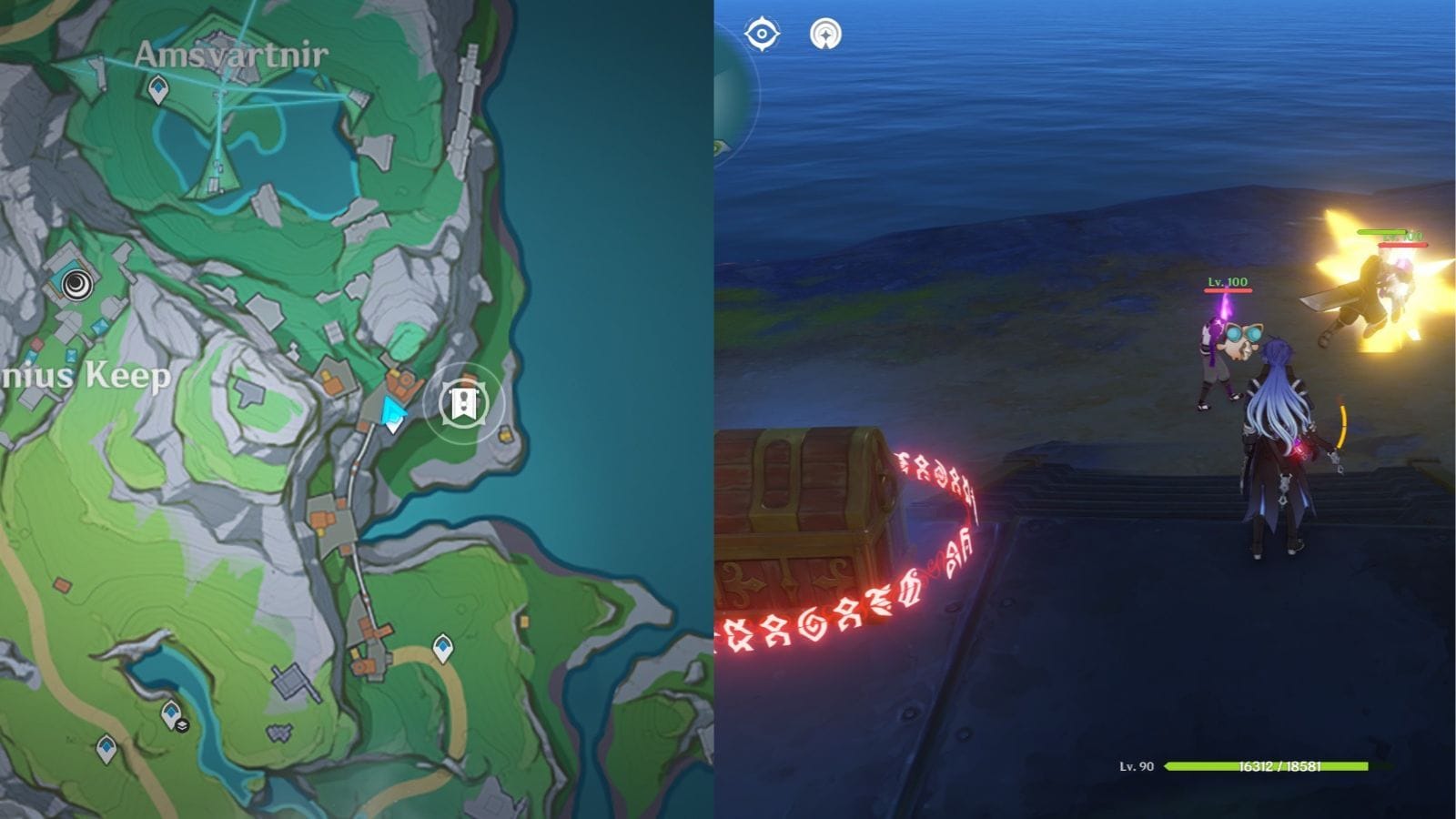 Genshin Impact: Precious and Remarkable chest locations in Wavechaser Plain
