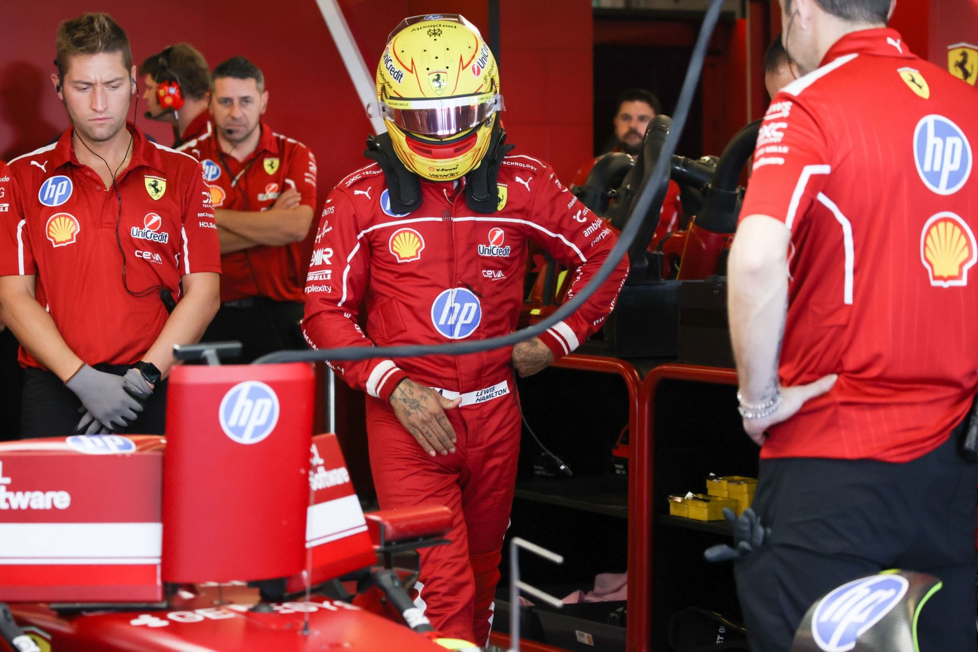 Bad news for Lewis Hamilton as concerns rise over Ferrari's preparation ...