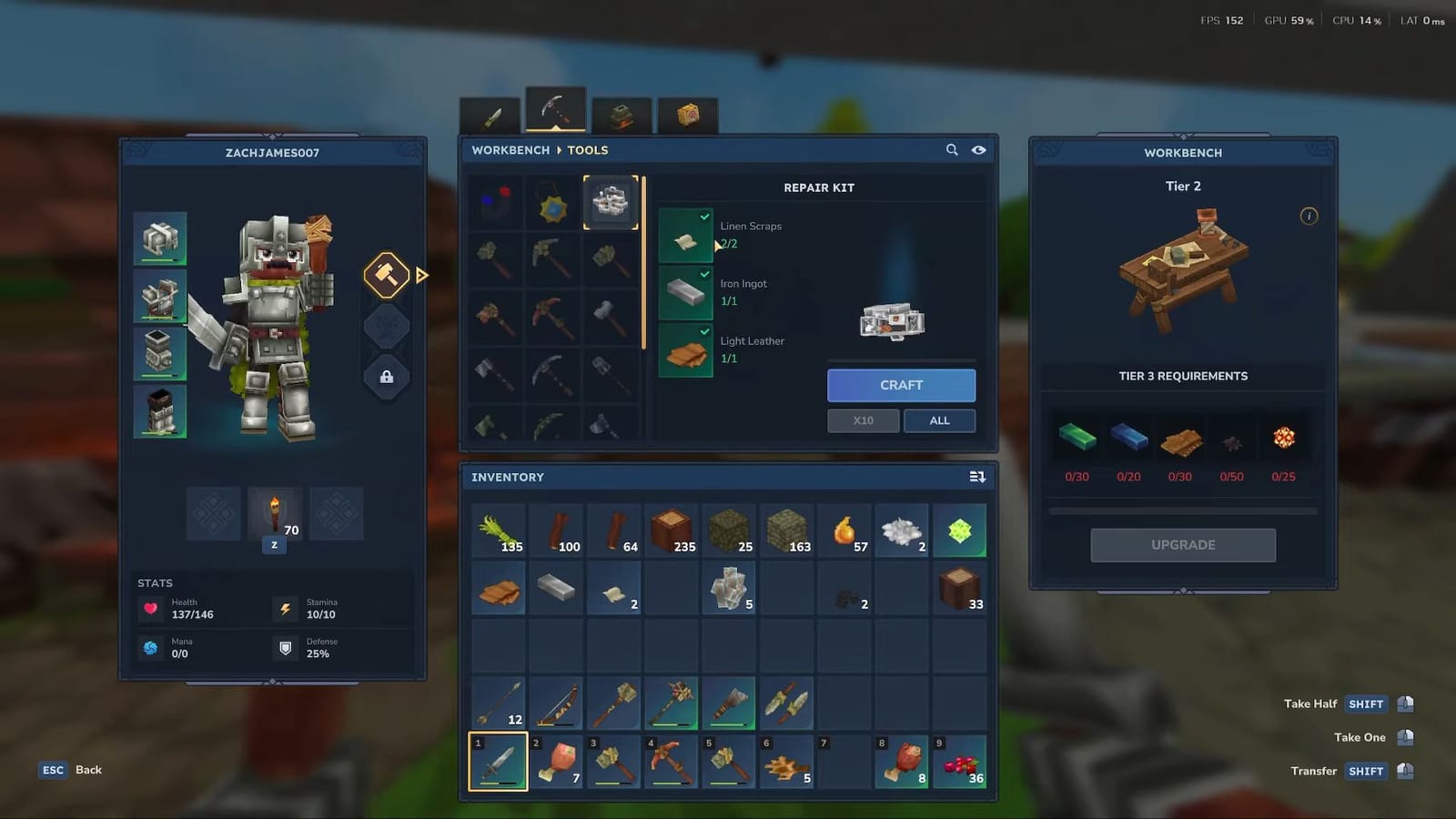 All tools in Hytale and how to make them