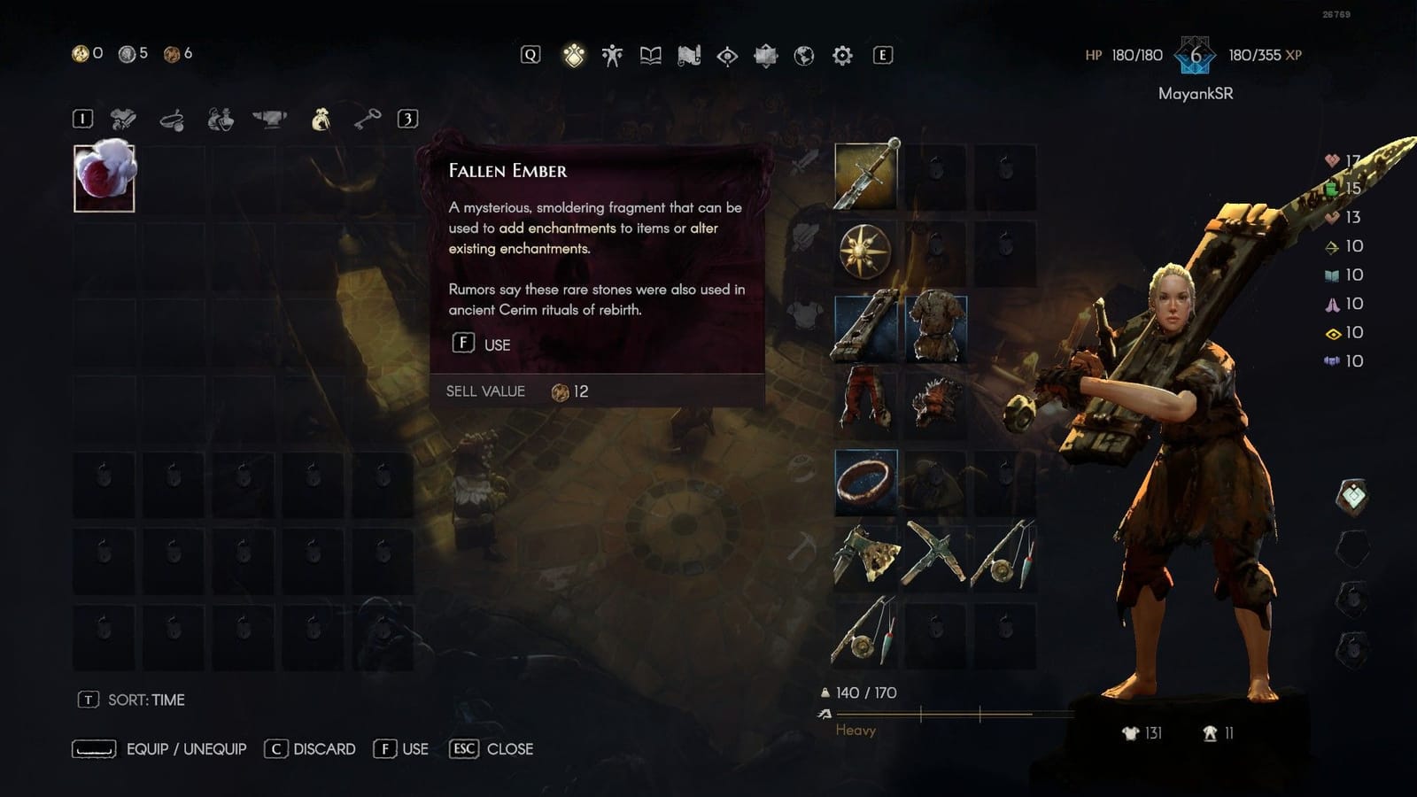 No Rest for the Wicked Regainable Health stat, explained