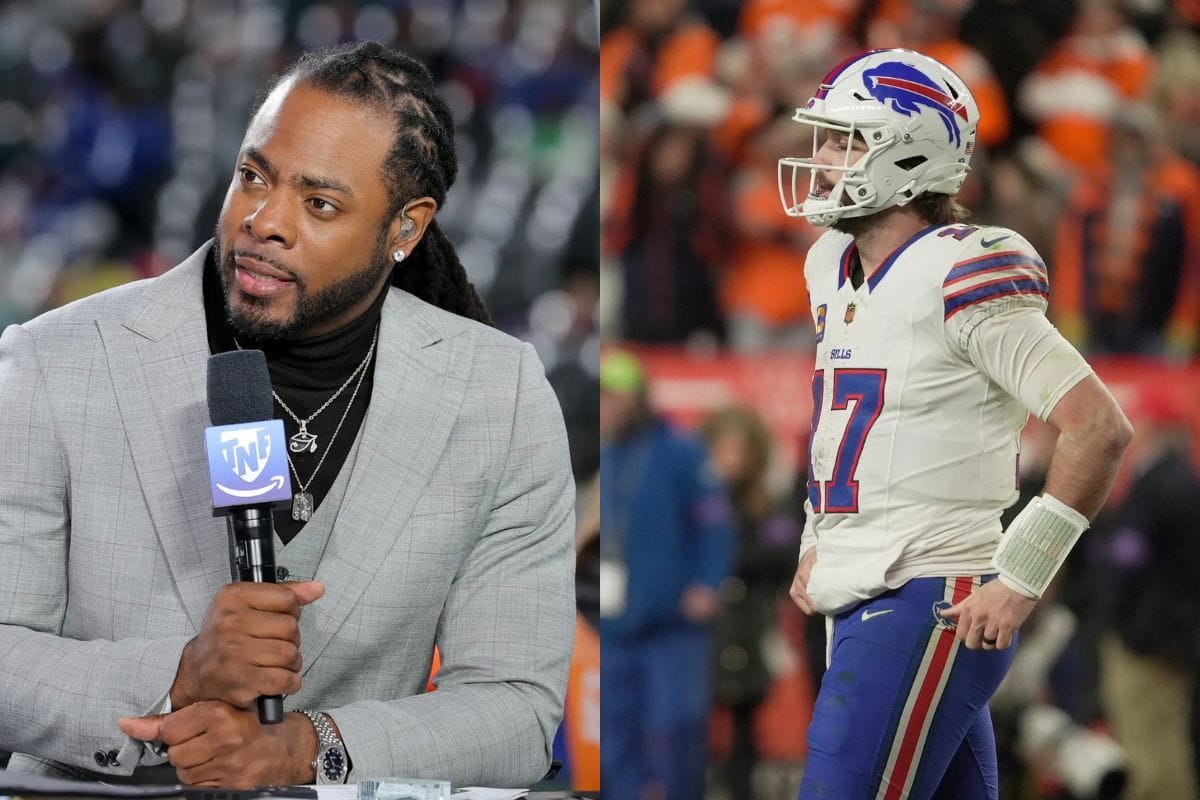 Richard Sherman makes feelings known on controversial INT costing Josh ...