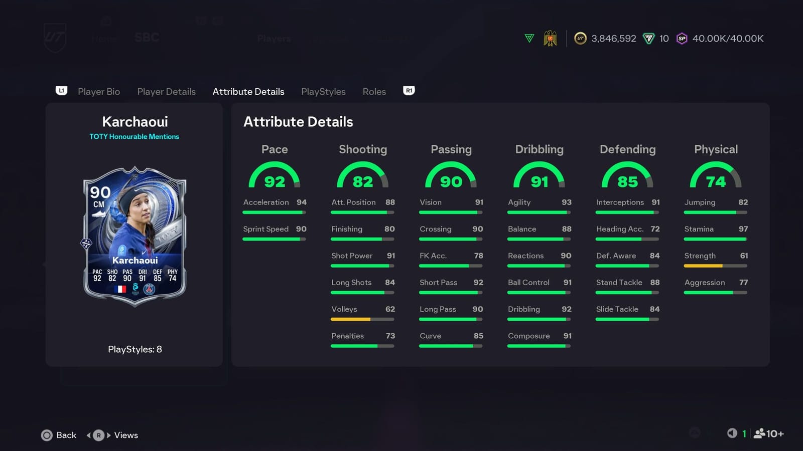 EA FC 26 Sakina Karchaoui TOTY Honorable Mentions SBC: All tasks and ...