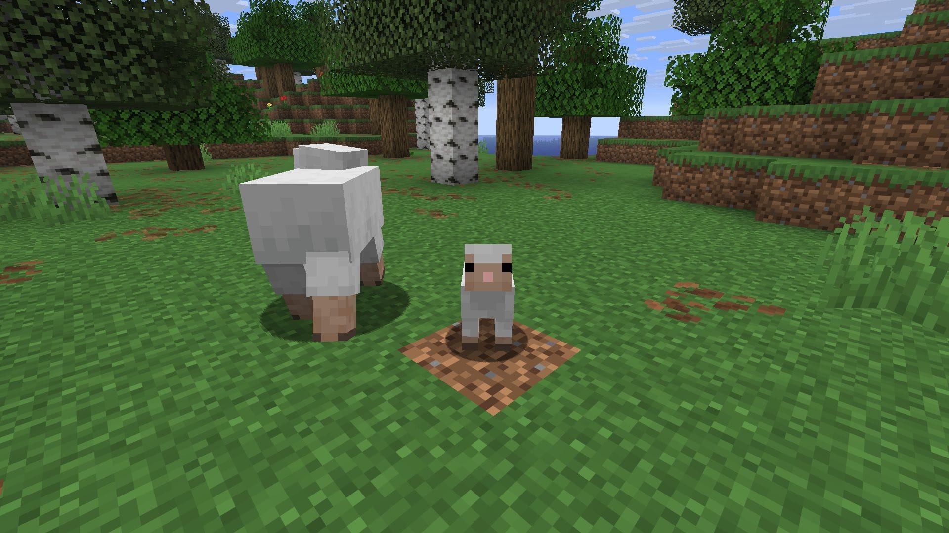 New Minecraft snapshot adds updated models for baby mobs