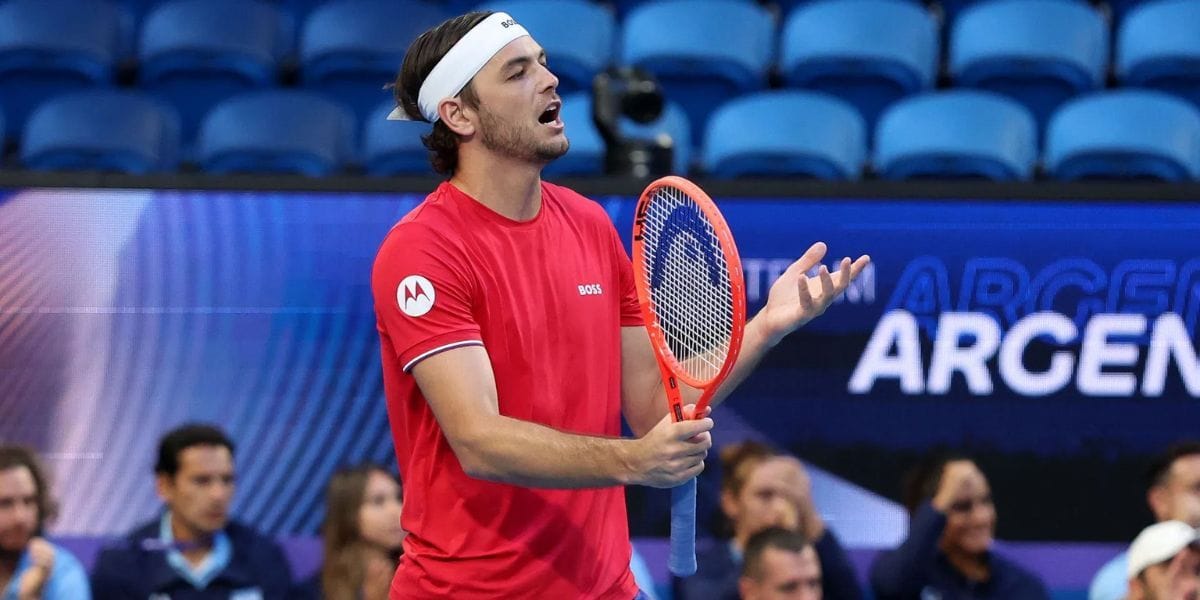 Taylor Fritz's disaster start to 2026 ends in painful racket smash to ...