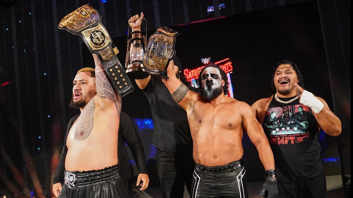 Tama Tonga breaks silence after he and Solo Sikoa win the WWE Tag Team ...