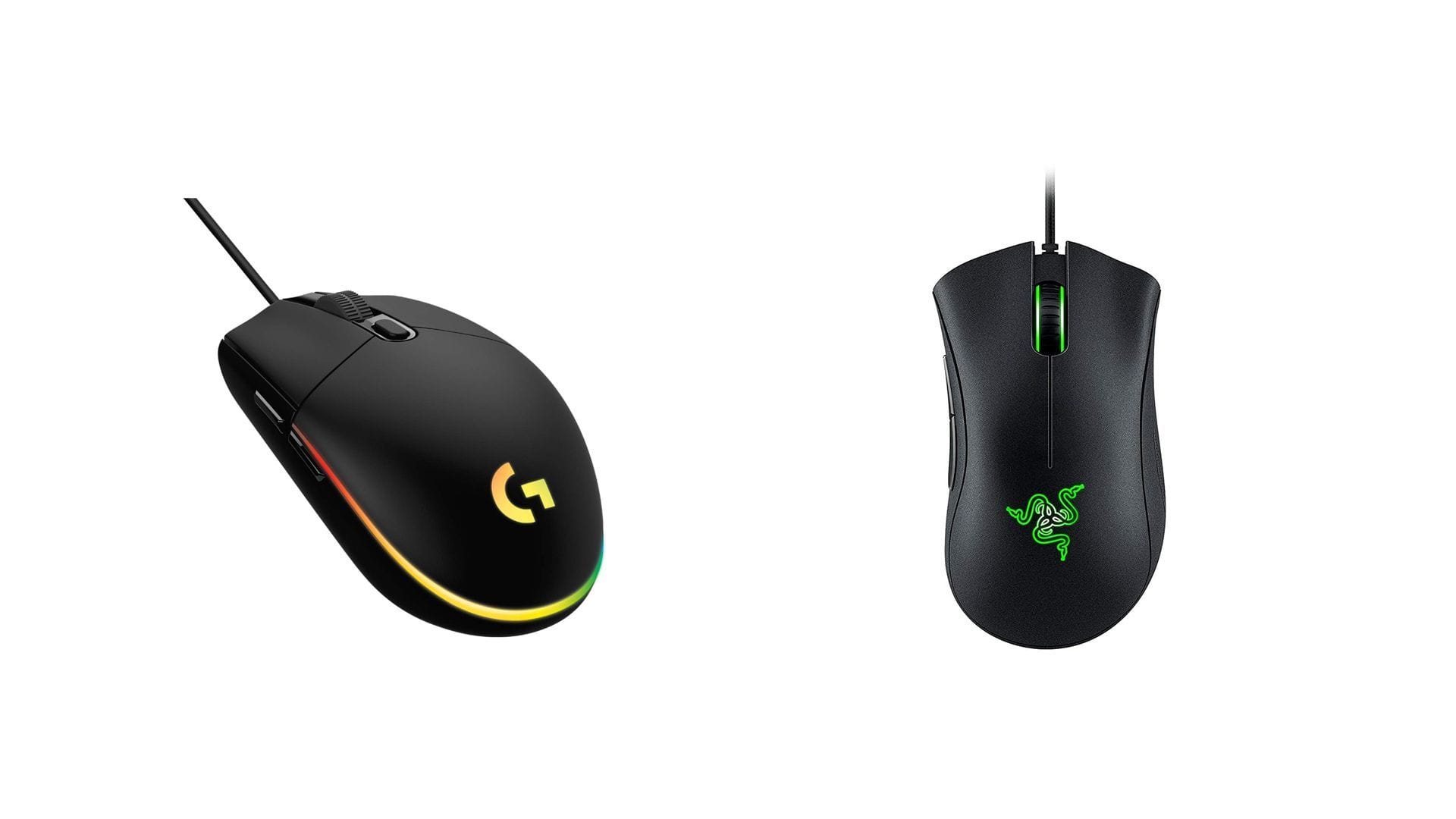 Logitech G102 Lightsync vs Razer DeathAdder Essential: Which is the ...