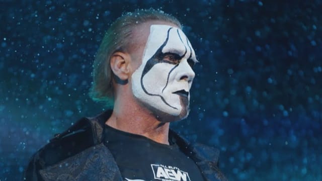 Sting looks completely unrecognisable in a rare picture without face paint