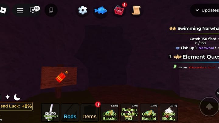 Where to find the Pirate Cove Island in Fish It