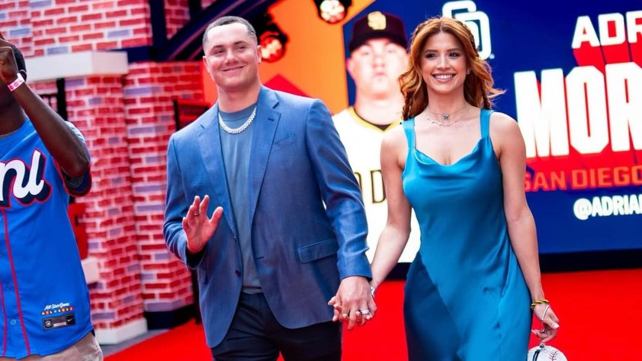 Adrian Morejon’s wife Melany shares mirror selfie kiss with pitcher ...