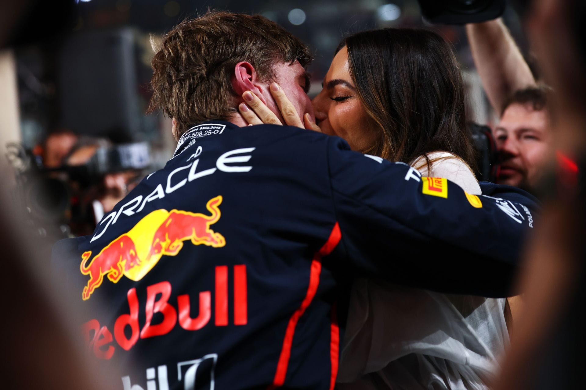 Max Verstappen's girlfriend Kelly Piquet claps back at a fan attempting ...