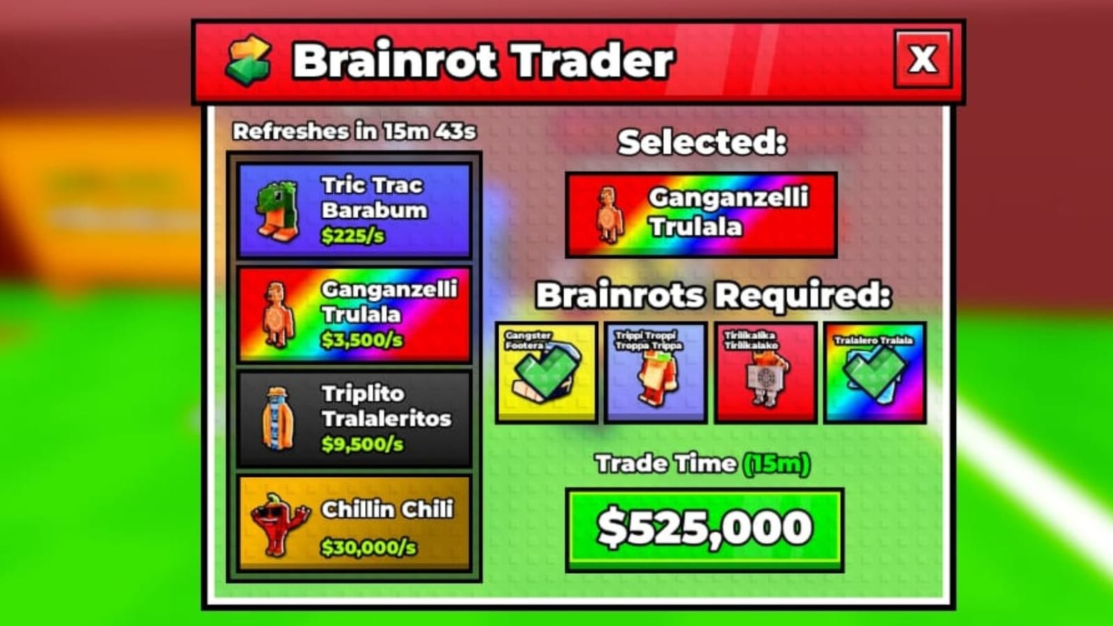 Break a Lucky Block Brainrot Trader guide