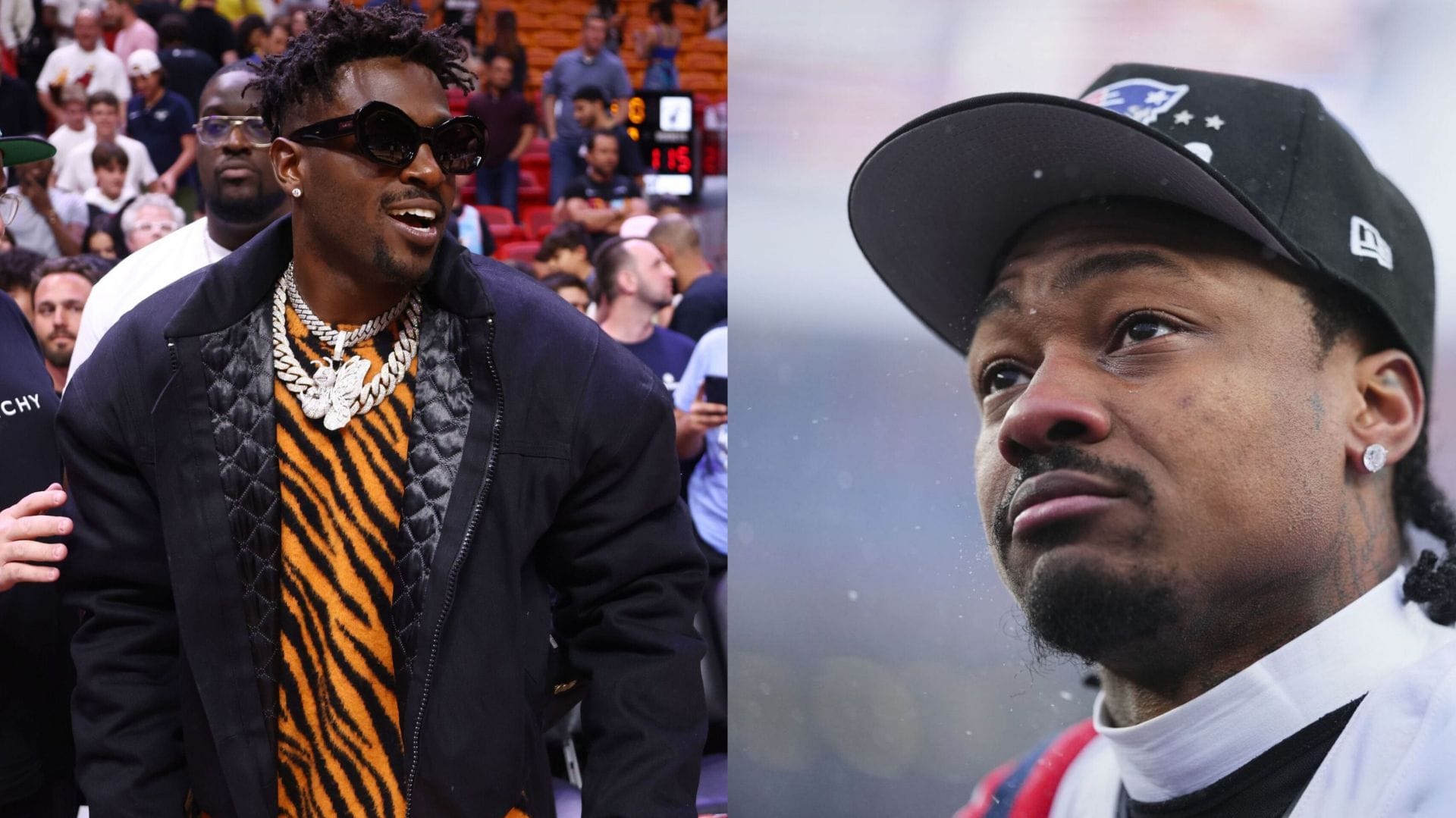 Antonio Brown mocks Stefon Diggs for "leopard tramp stamp" tattoo after ...