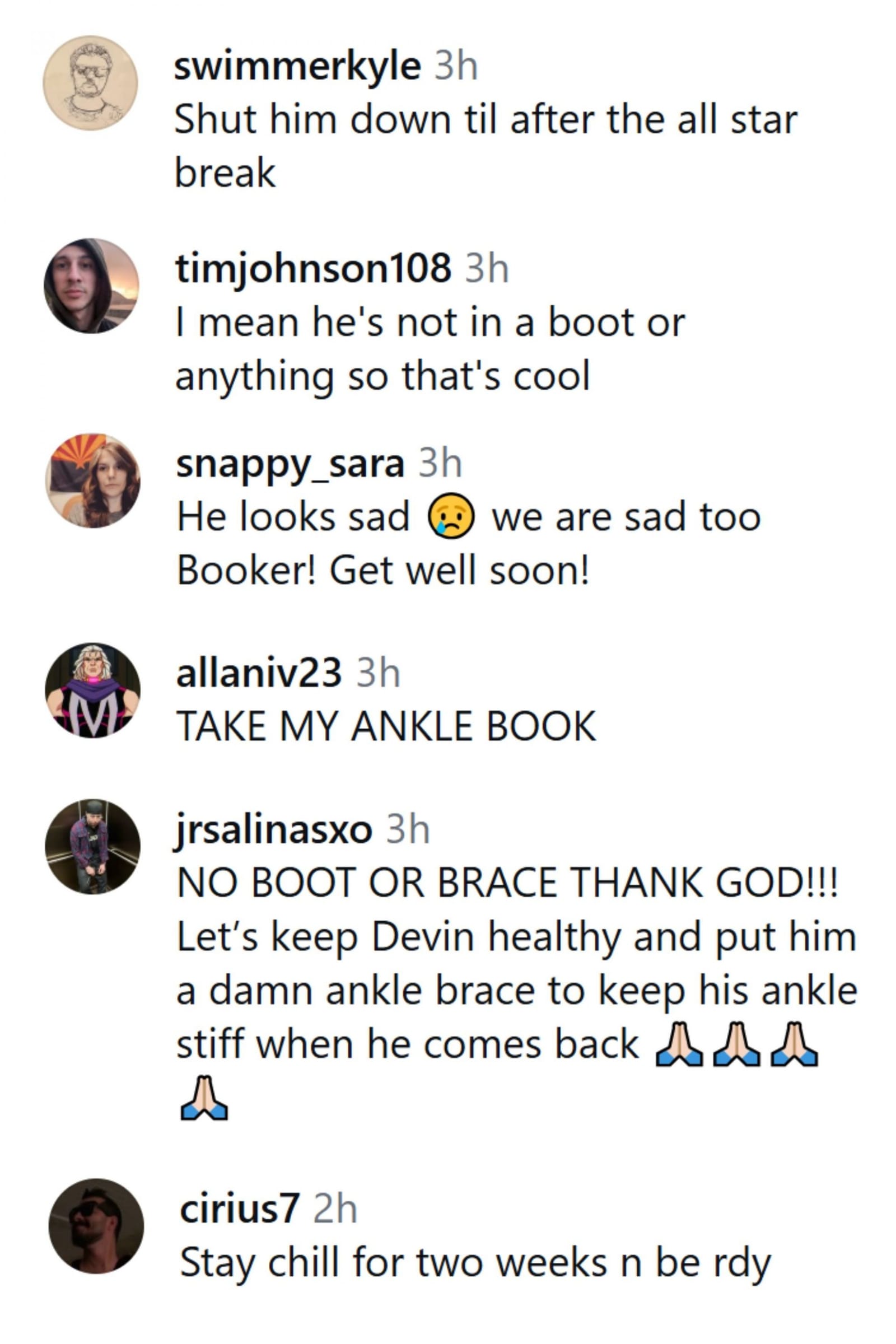 "Sit Him Down Till After All-Star Break" - Devin Booker Sparks Fan ...