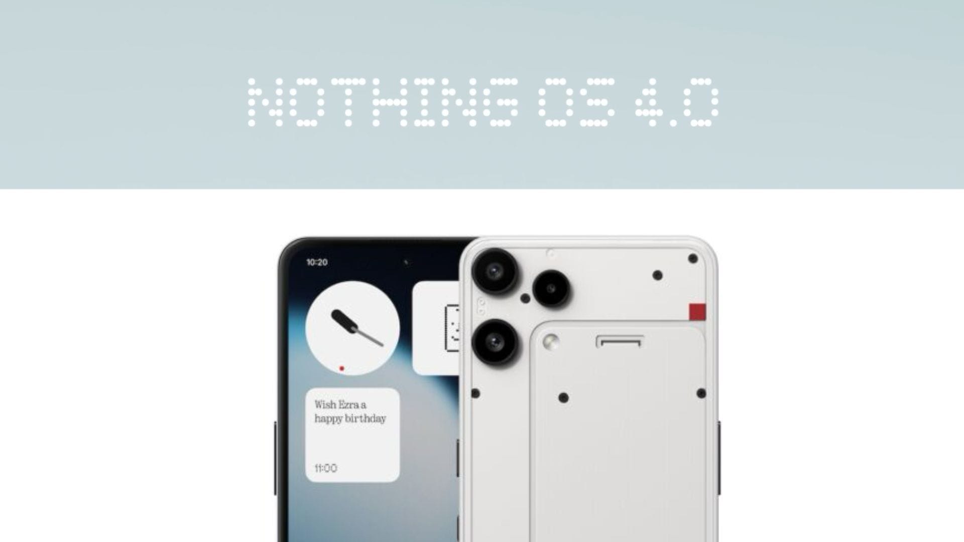 Nothing Phone (3a) Lite Android 16 update: Nothing OS 4.0 adds AI ...