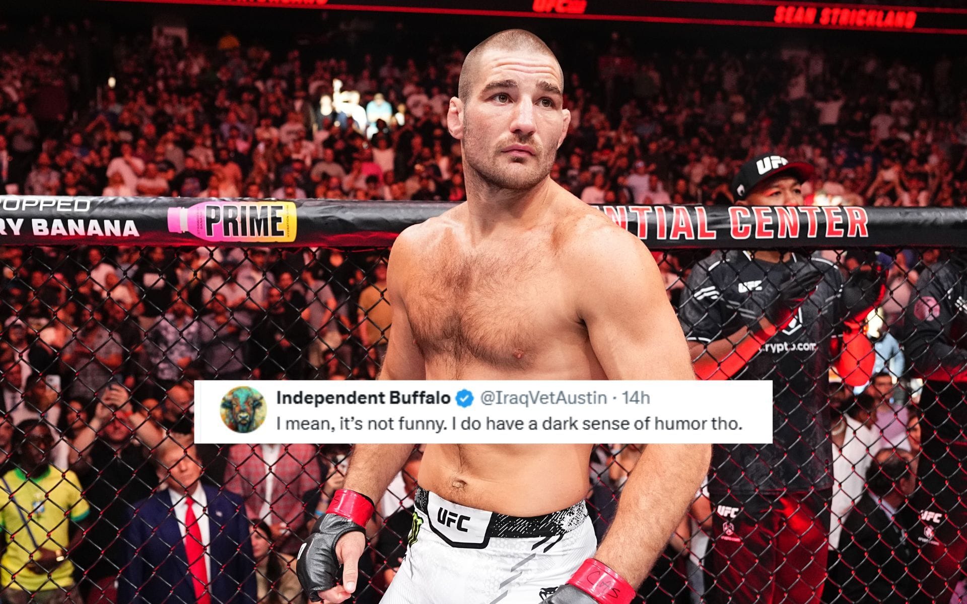 "It's not funny" - Sean Strickland courts mixed fan reactions with ...