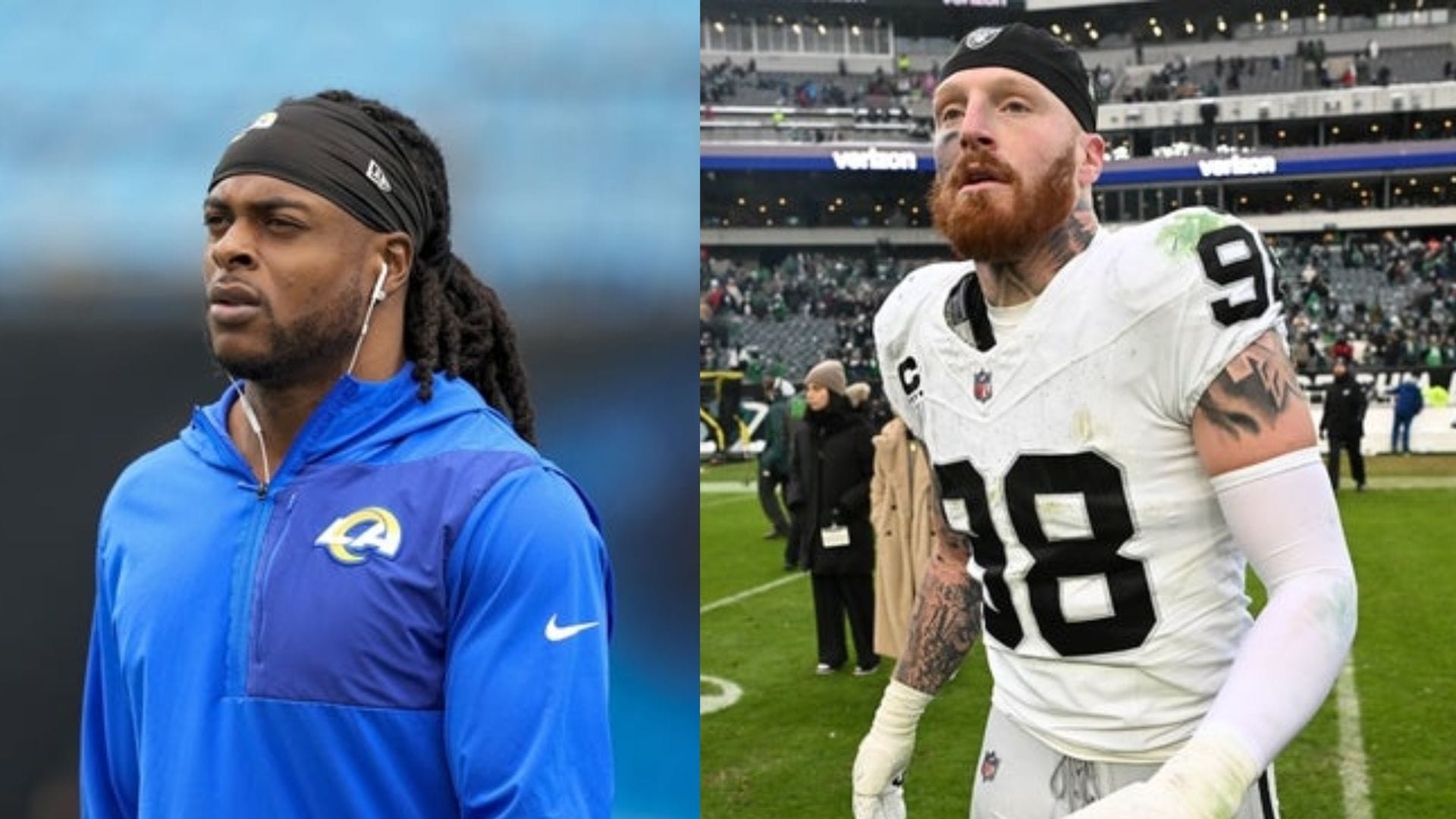 Davante Adams reveals his stance on "recruiting" Maxx Crosby for Rams ...