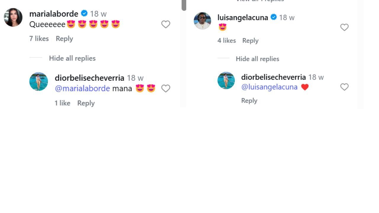 Luisangel Acuna's wife dons green bikini during her Isla El Faro ...