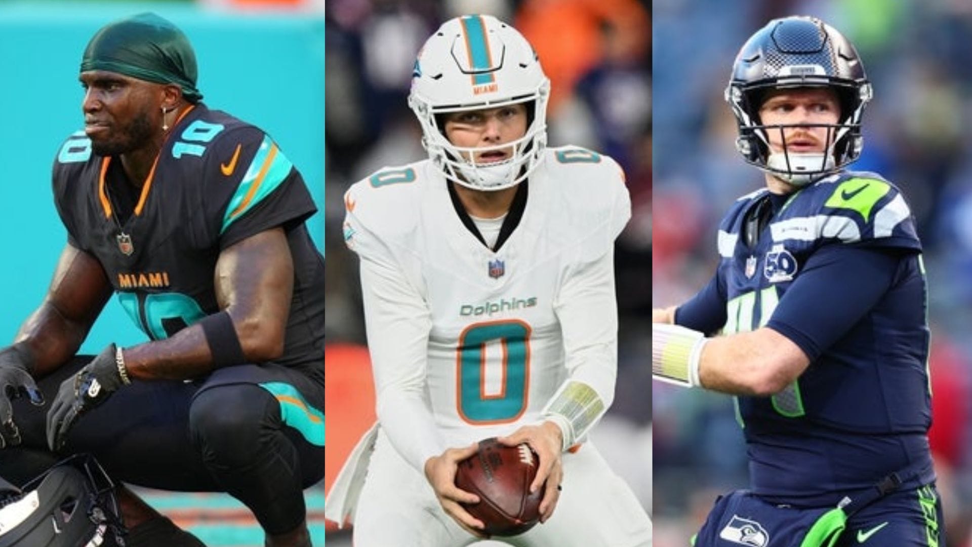 Tyreek Hill offers personal assessment of Zach Wilson as Dolphins QB ...