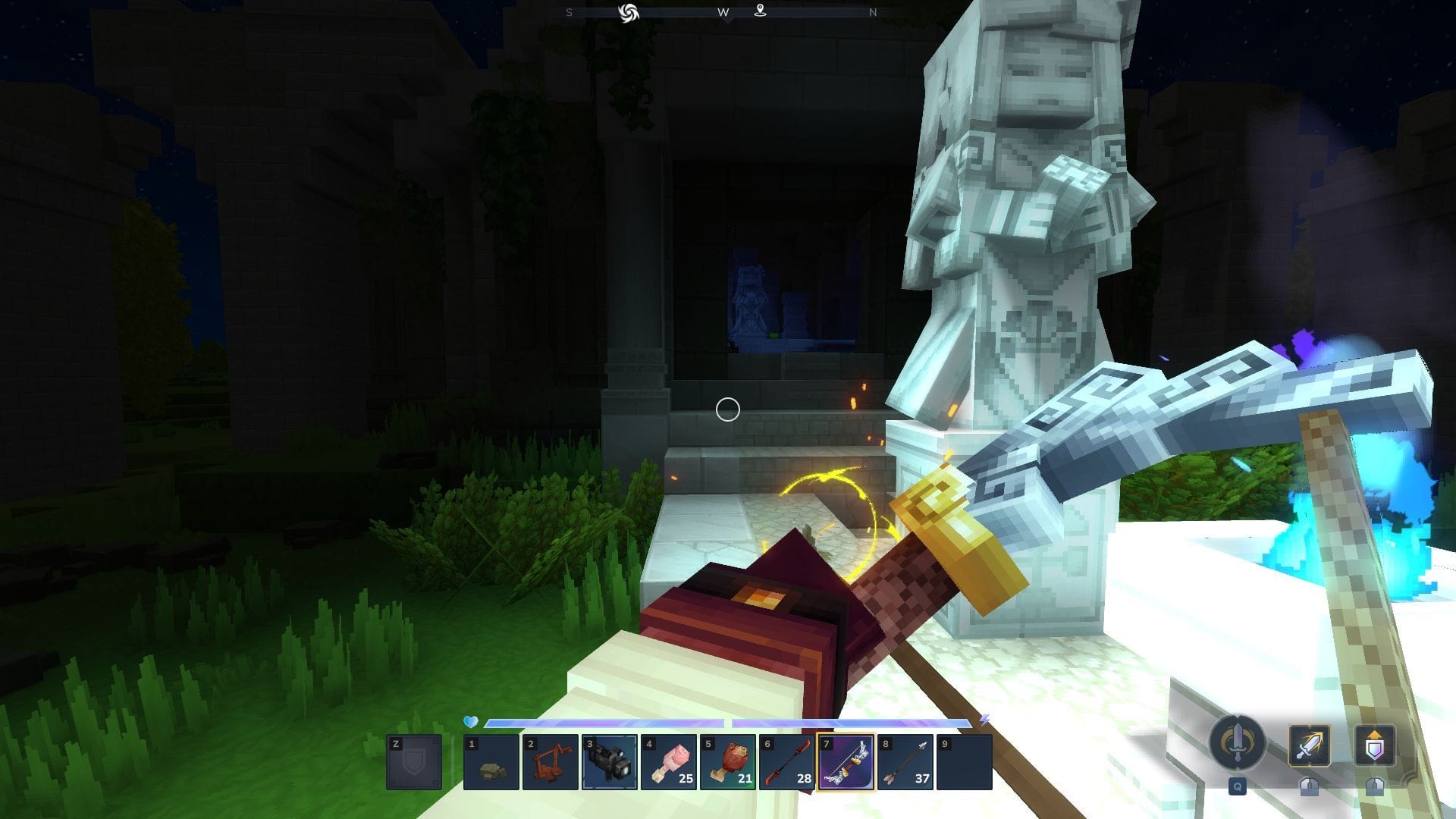 How to make bow and arrow in Hytale