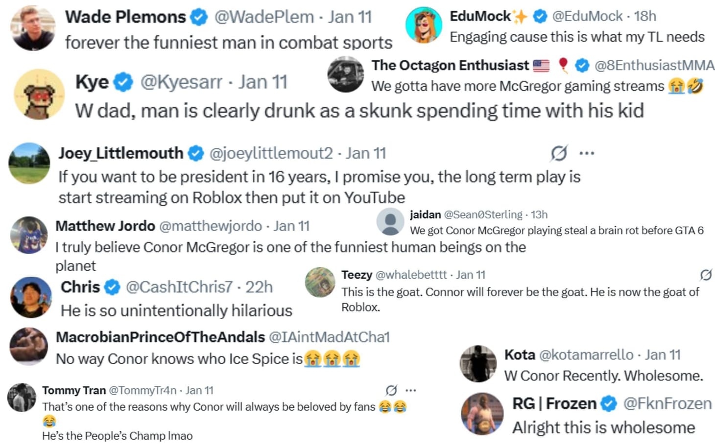 "Funniest man in combat sports" - MMA X reacts as Conor McGregor plays ...