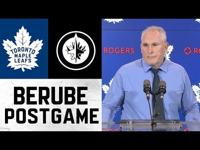 Maple Leafs HC Craig Berube reveals real reason behind pulling Joseph ...