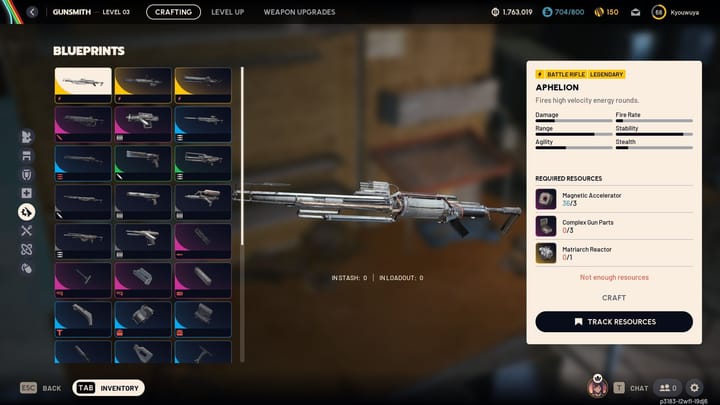 How to get the Aphelion Blueprint in ARC Raiders