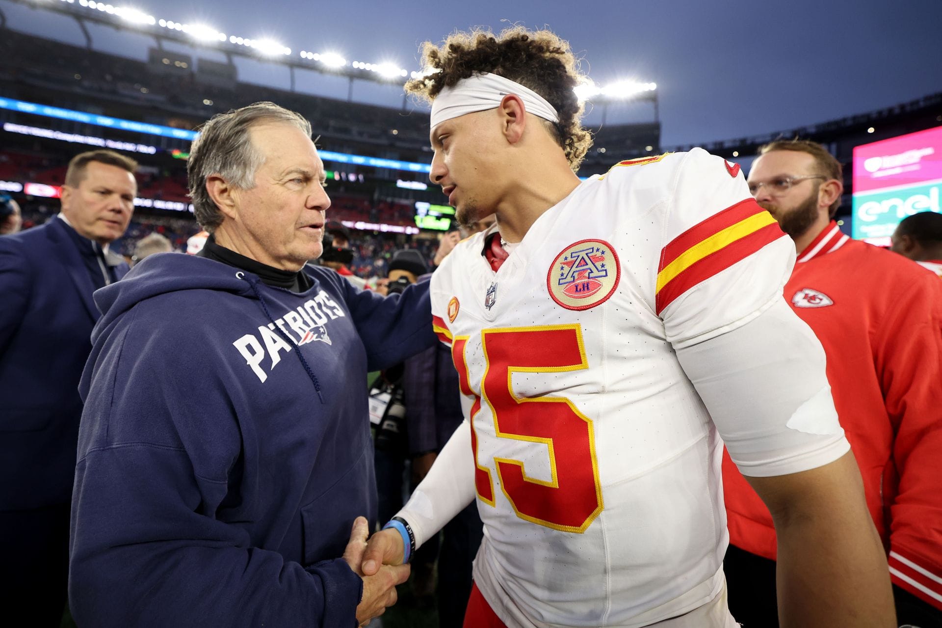 Patrick Mahomes makes feelings known on Bill Belichick not getting ...
