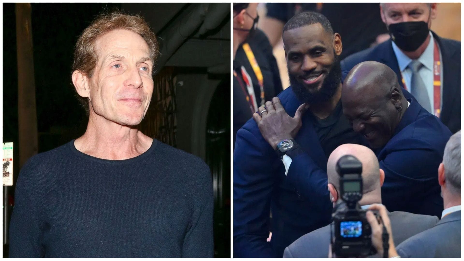 Skip Bayless Melts Down as Bulls Crowd Cheers LeBron James in Michael ...