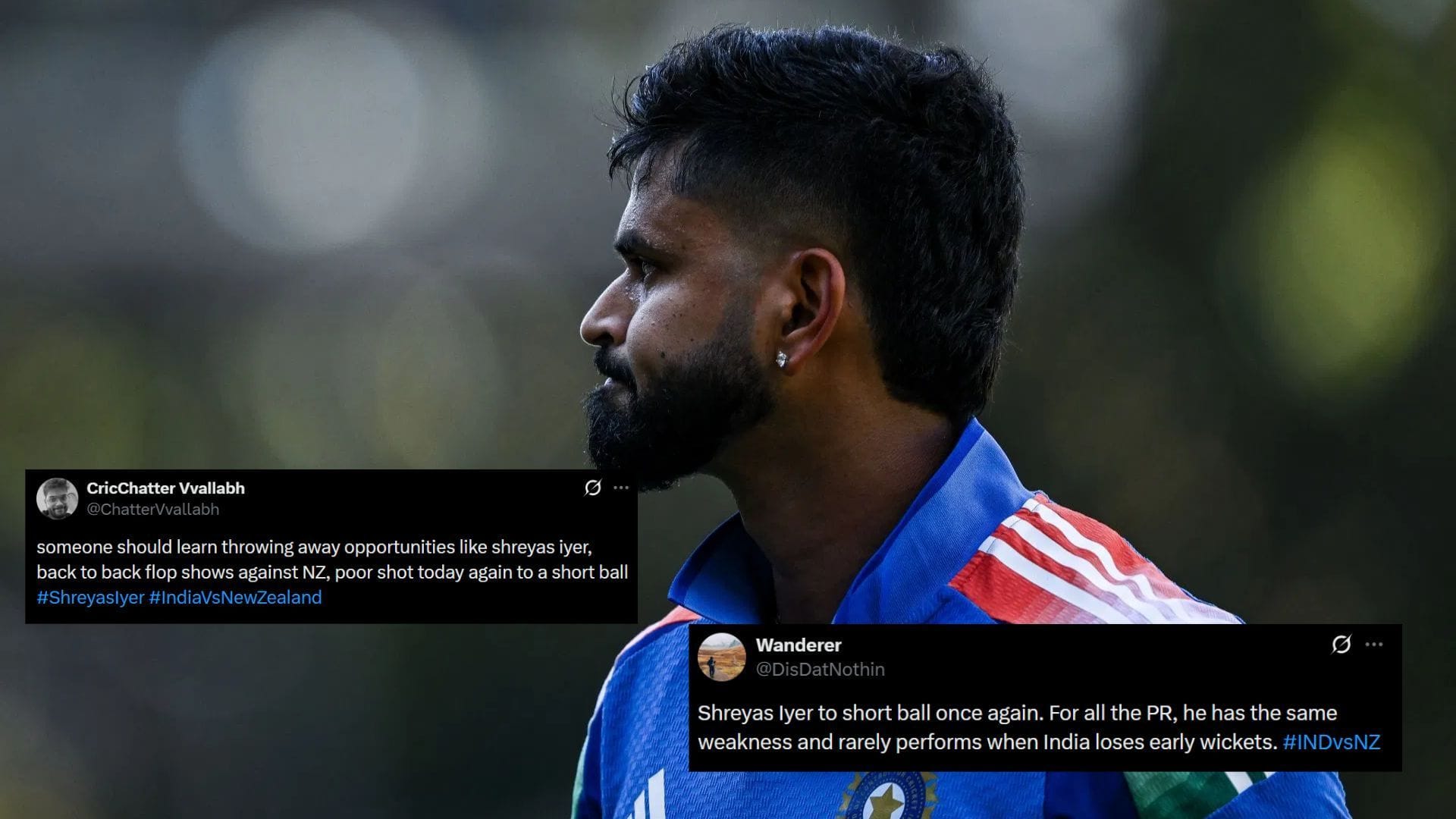 "A love story with no breakup clause" - Fans slam Shreyas Iyer for ...
