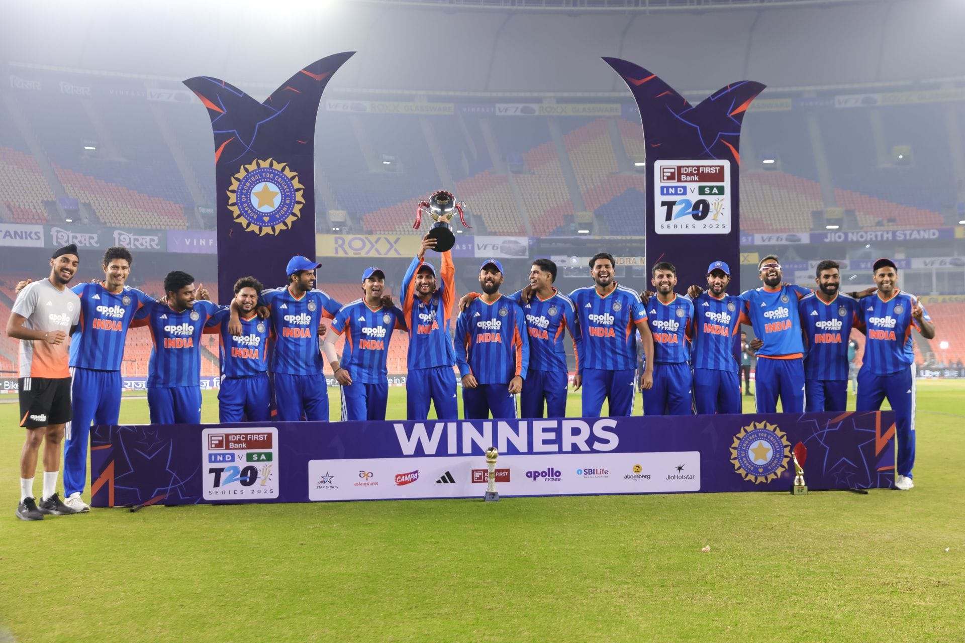 Team India star steps out to smash a boundary down the ground amid ...