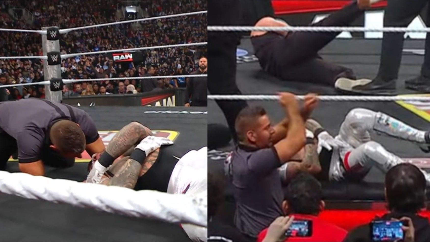 BREAKING: Prayers up for WWE icon Rey Mysterio as the referee throws up ...