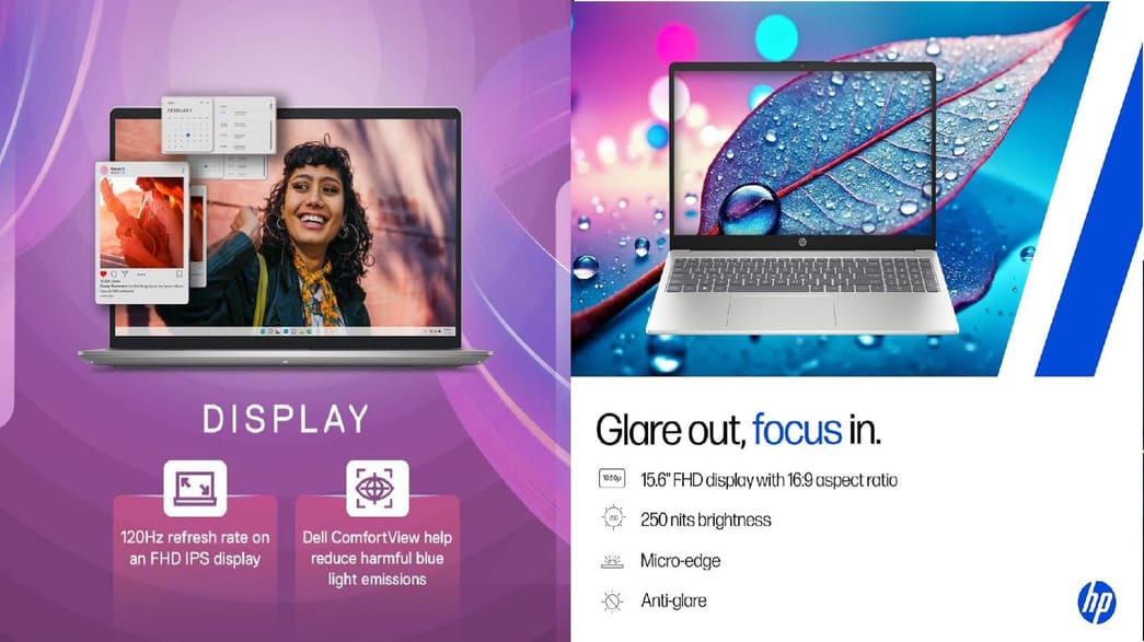 HP 15 i5-1334U vs Dell 15 i5-1334U: Which one is the better laptop?