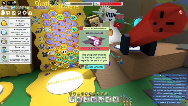 How to get Inspire Tokens in Bee Swarm Simulator