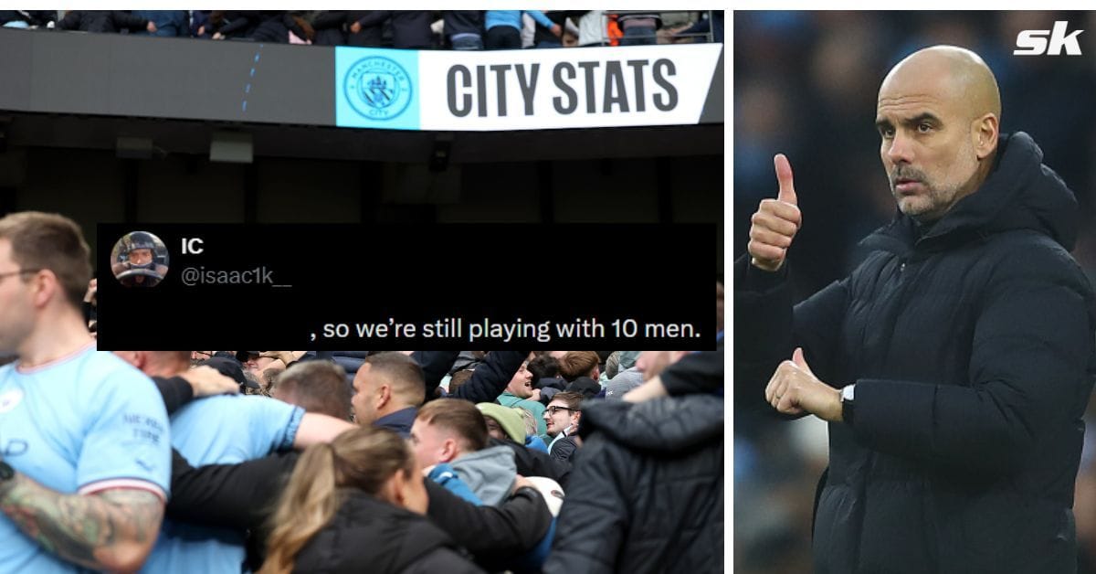"We're still playing with 10 men", "It's so over" - Manchester City ...