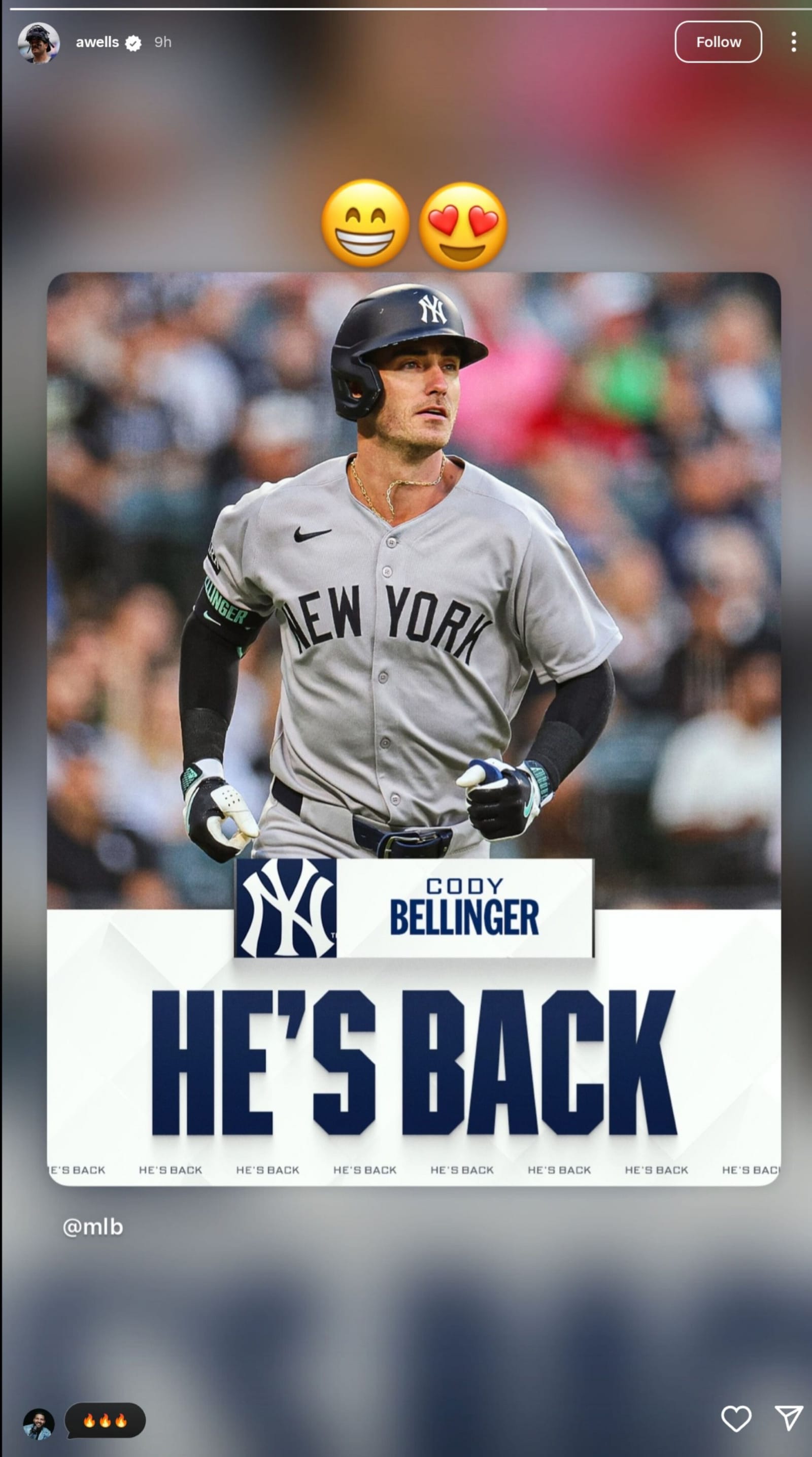 Cody Bellinger's wife Chase pens sweet message for New York after star ...