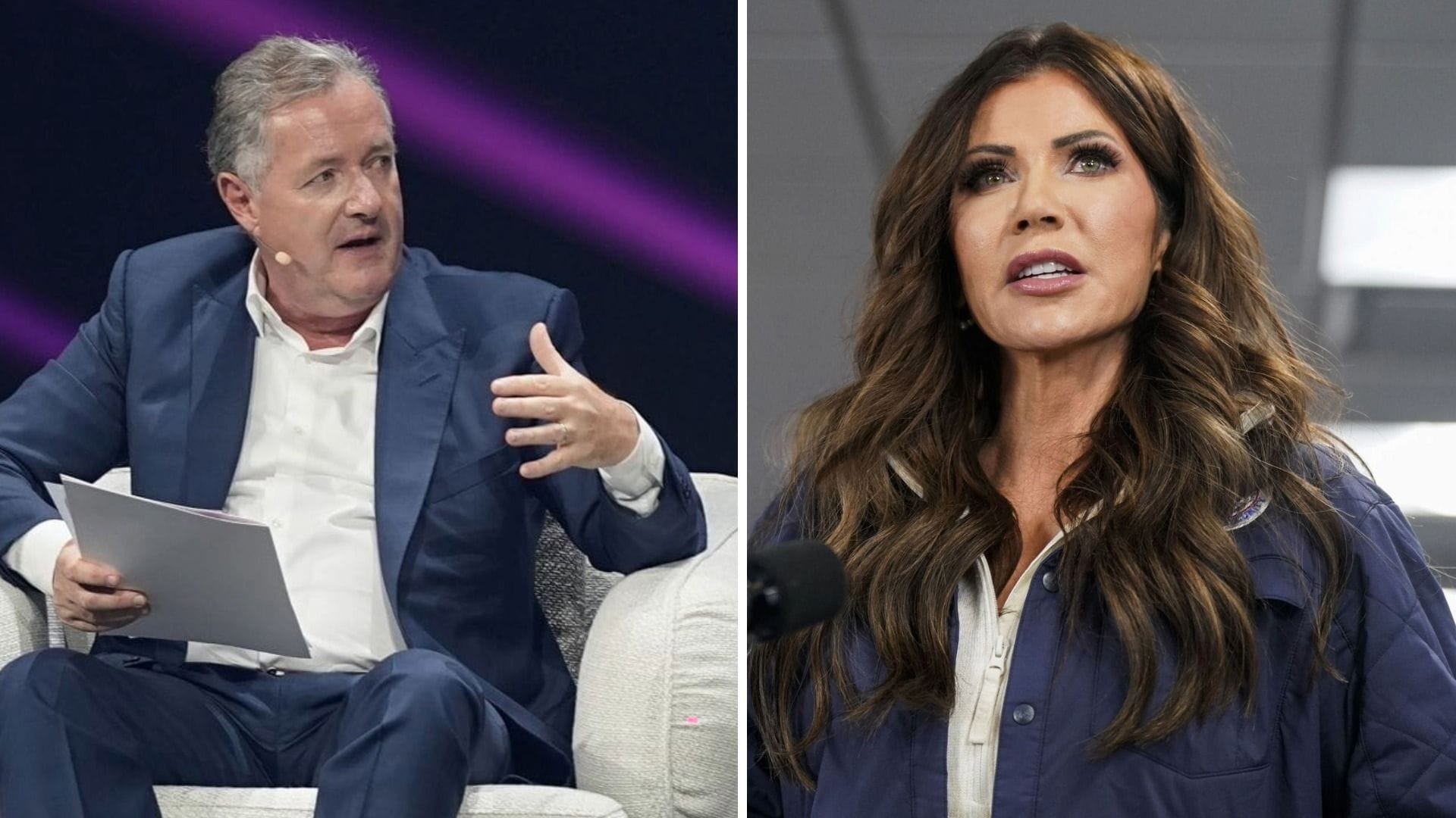 “Disingenuous horse-sh*t”- Piers Morgan reacts after Kristi Noem ...