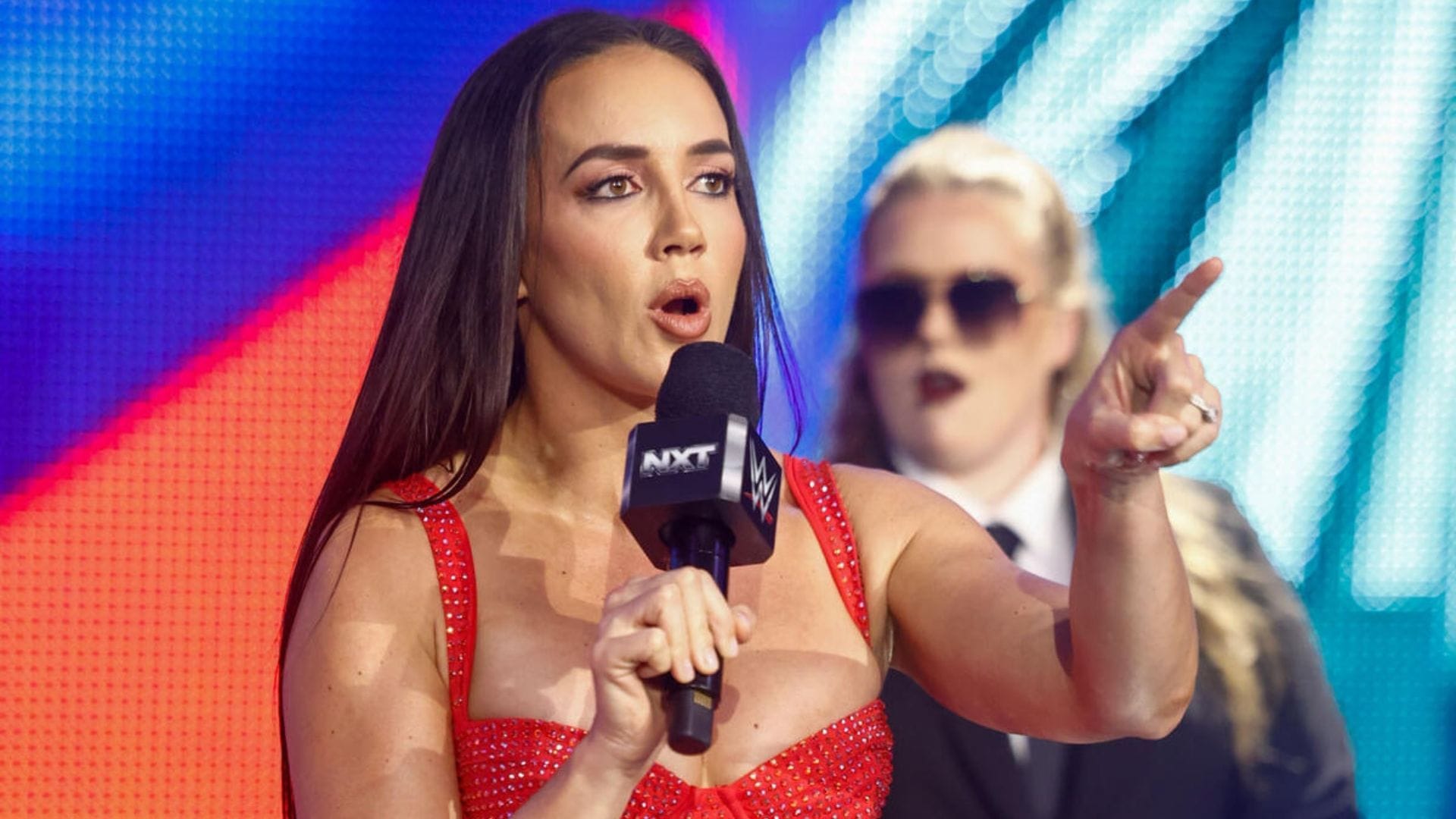 Chelsea Green breaks character to praise major WWE champion