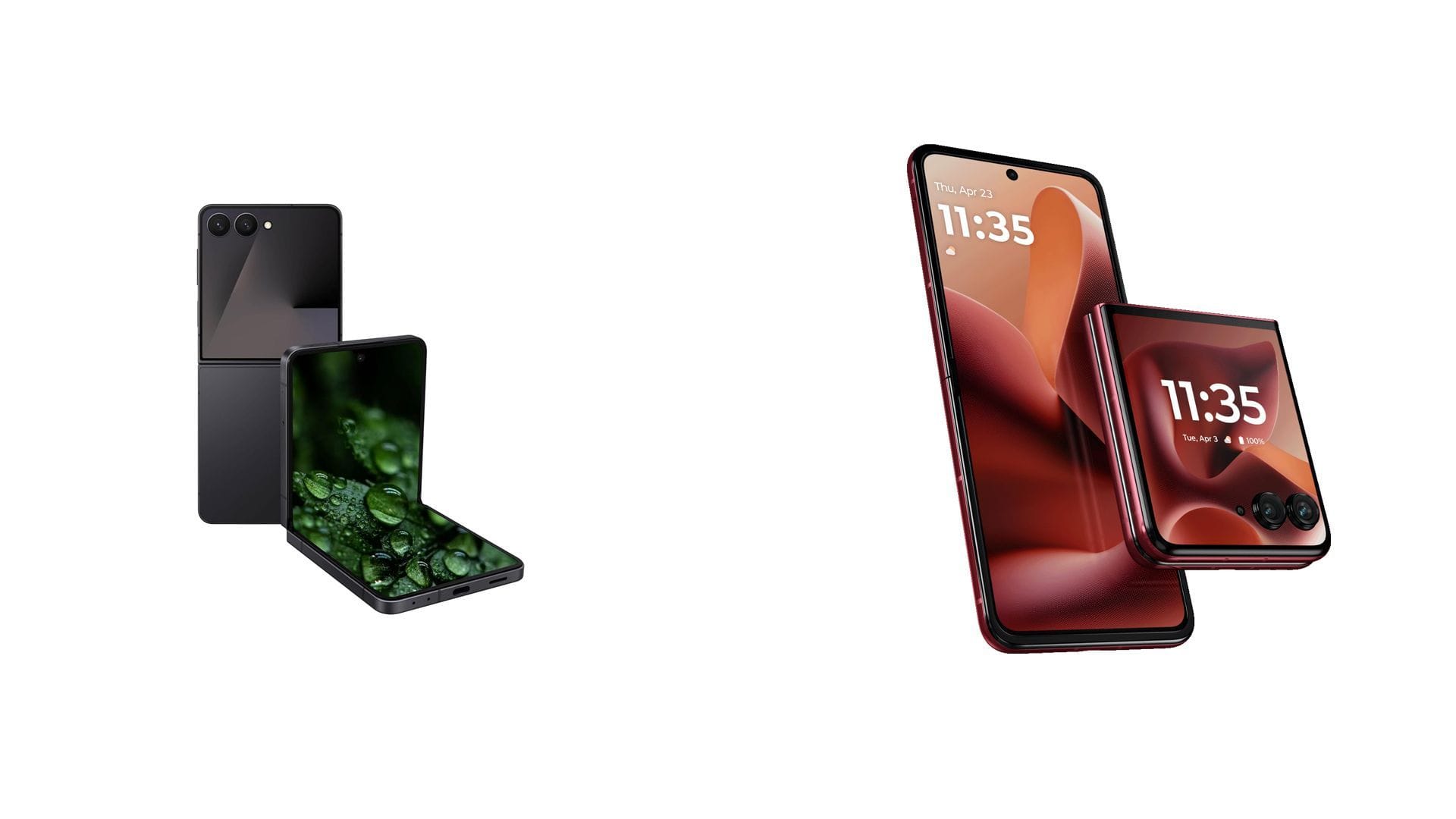 Samsung Galaxy Z Flip7 5G vs. Motorola Razr 60 Ultra: Which is the ...