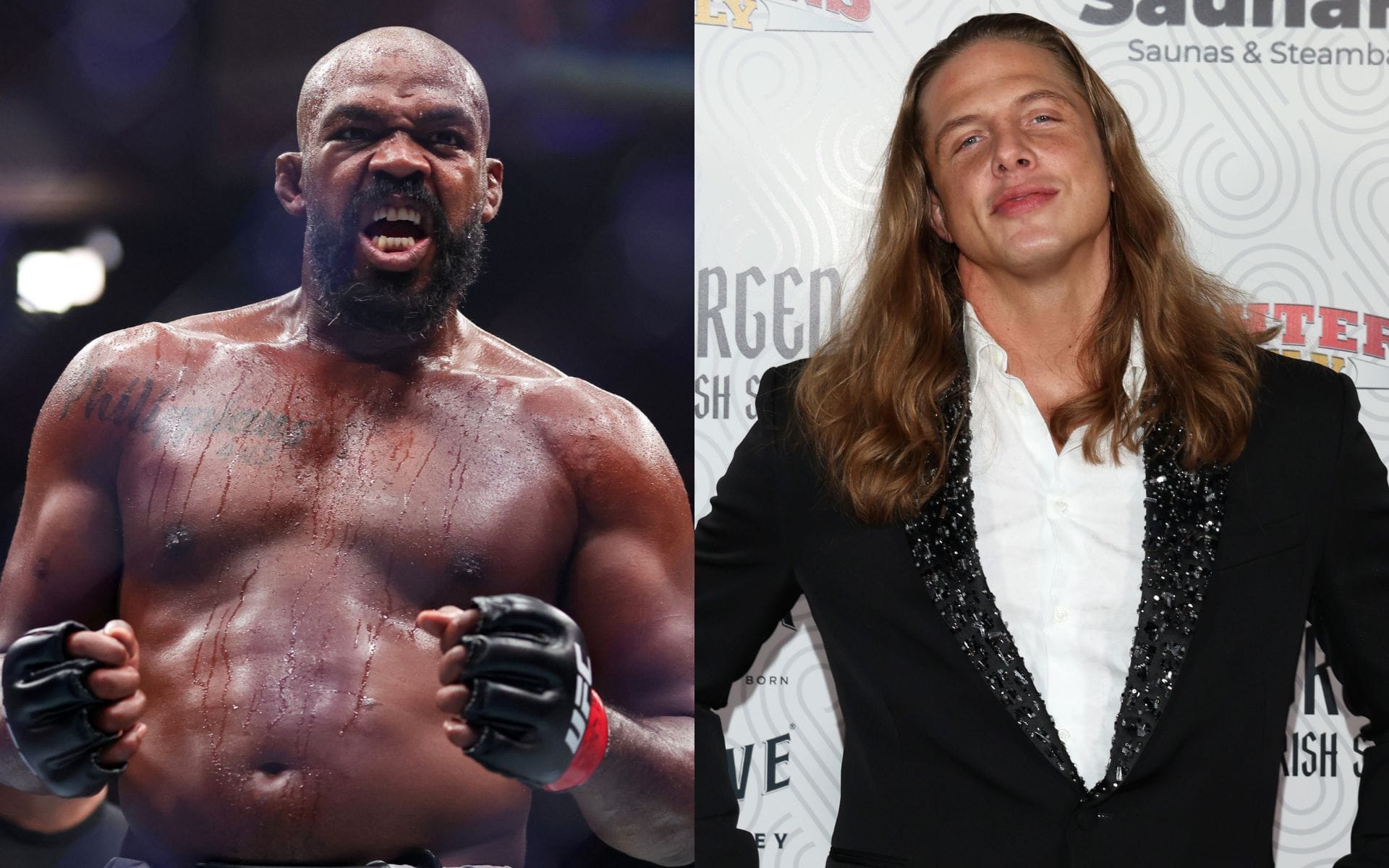 Jon Jones vehemently disputes ex-WWE star Matt Riddle's claim that he ...