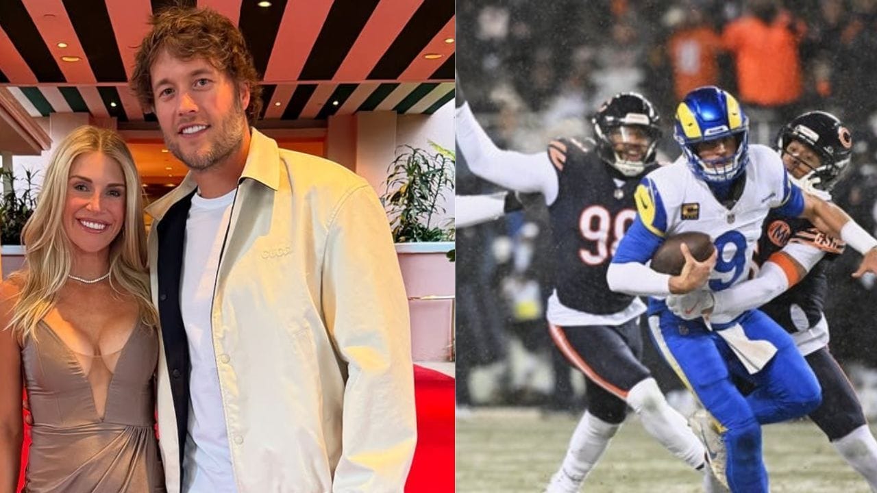 Matthew Stafford’s wife Kelly jokes about Rams’ playoff push taking ...