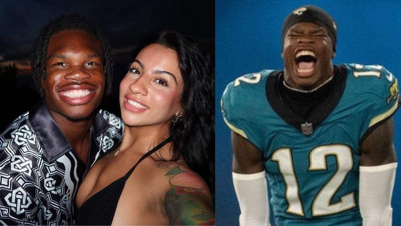 PIC: Travis Hunter’s wife Leanna Lenee nurses 5-month old son during ...