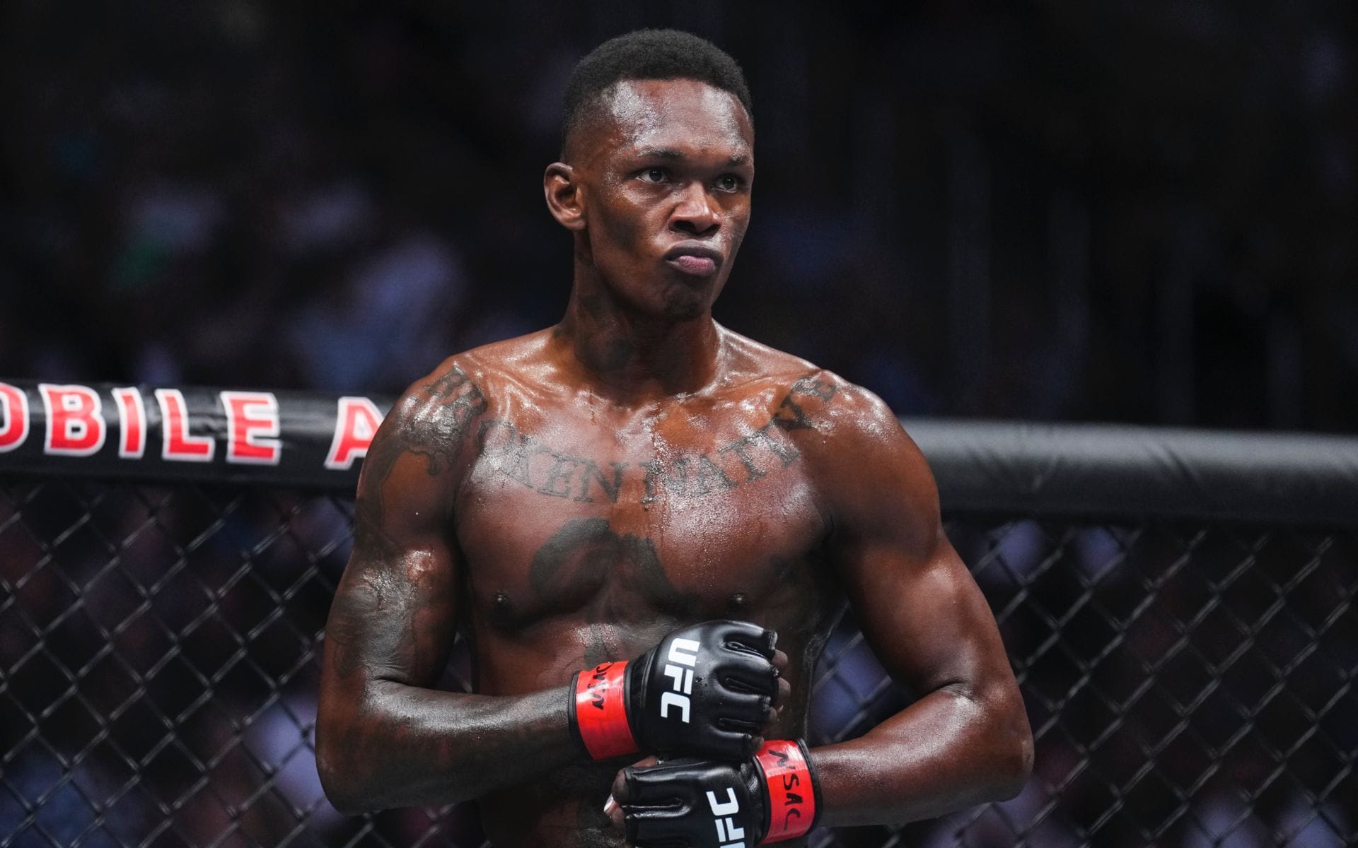 "NO WAYYY" - Fans react to Dana White announcing Israel Adesanya's next ...