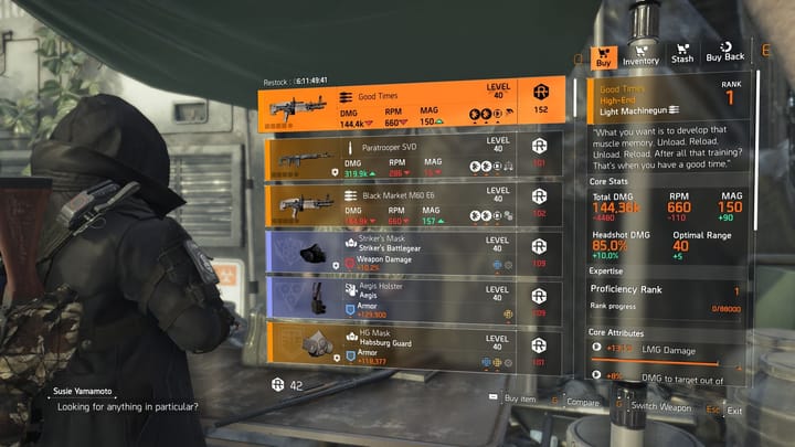 The Division 2 vendors this week (January 27 to February 3, 2026): All ...