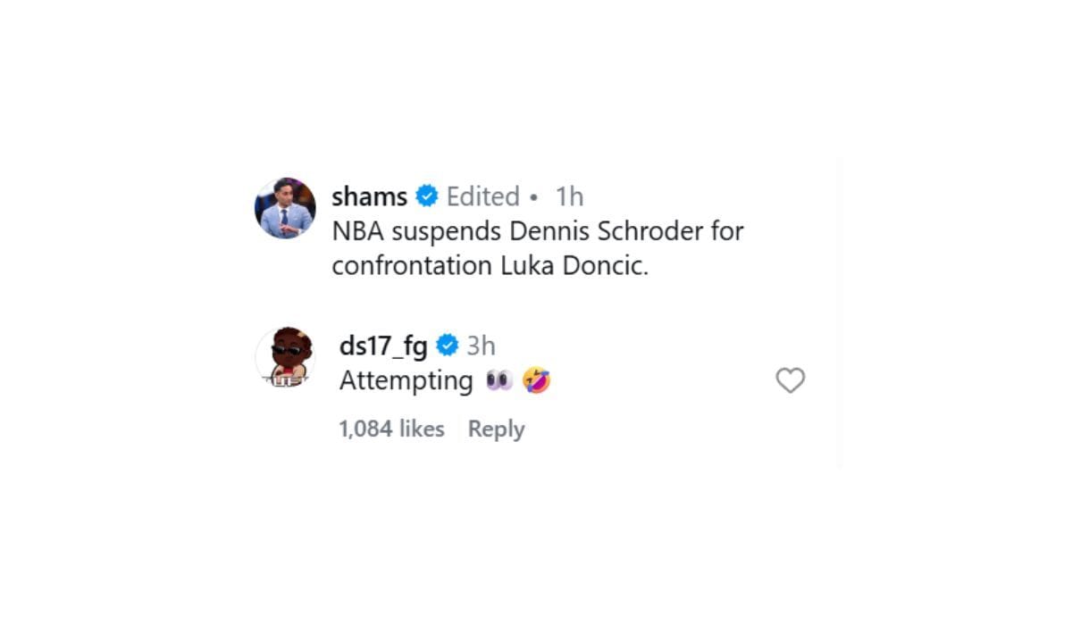 Dennis Schroder Drops One-Word Reaction After Suspension for Nearly ...